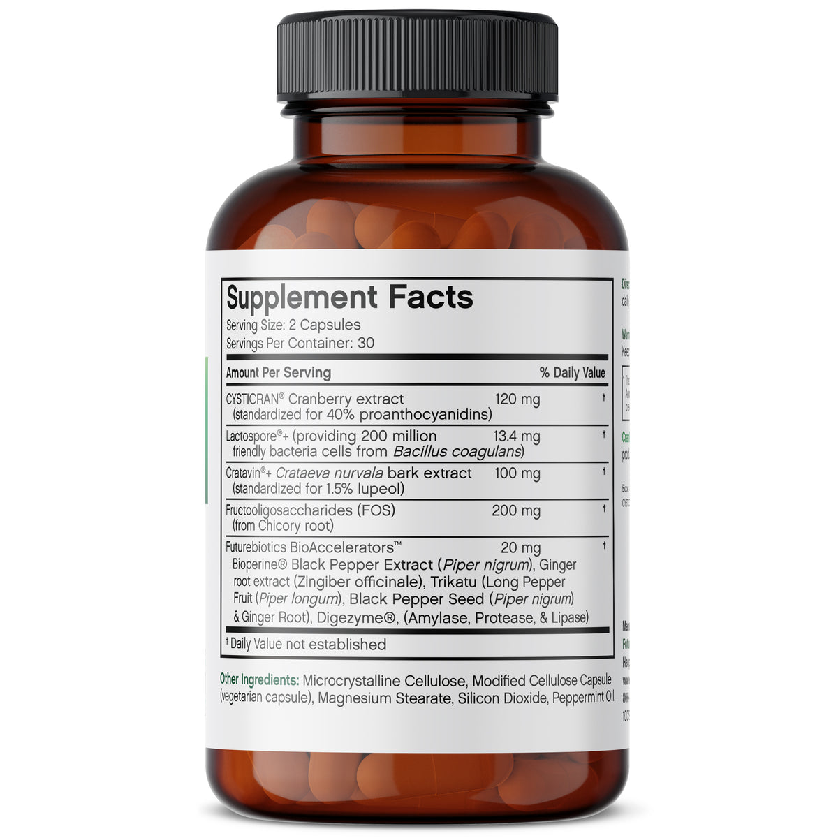 CranBiotic Cranberry Probiotic Supplement – Futurebiotics