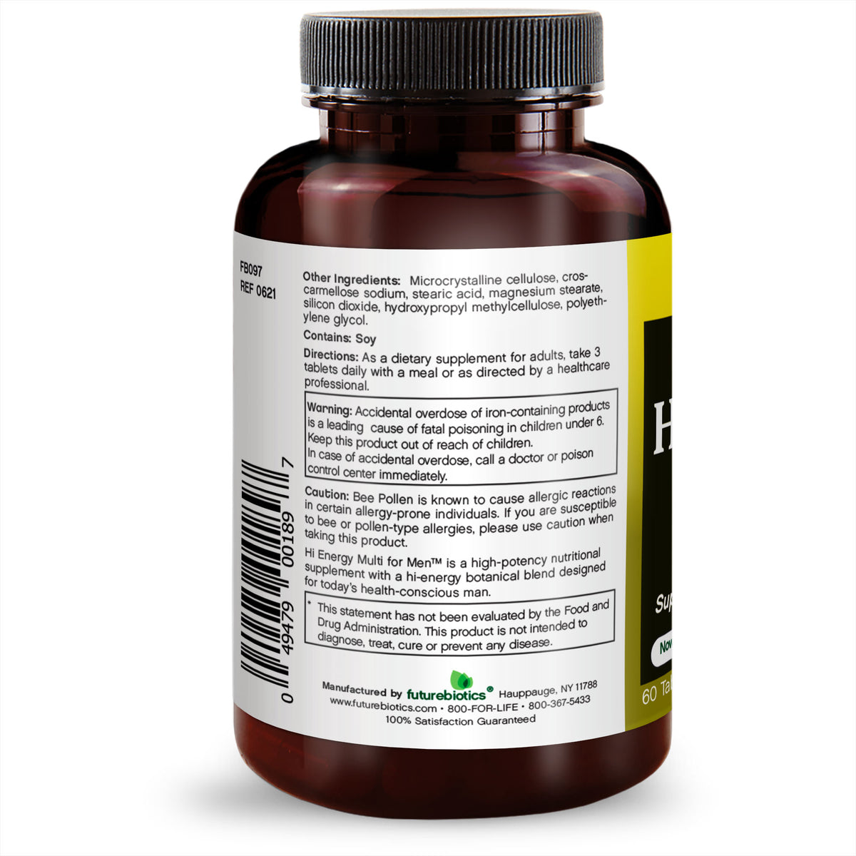 Hi Energy Supplement For Men – Futurebiotics